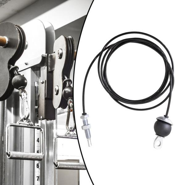 説明:[幅広い互換性]: あらゆるフィットネスプーリーシステムに適合するように設計されたこのフィットネスジム交換用ケーブルは.自宅でもジムでもお使いいただけます.プーラー.筋力トレーニングマシン.プーリーシステムなど.様々な器具に適しており...