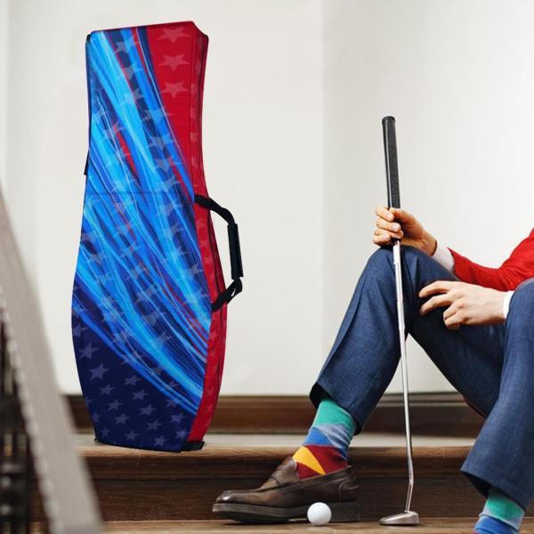 説明:[プレミアムで信頼性]: このゴルフトラベルバッグは1200Dオックスフォード素材で作られており.丈夫で防水性.耐摩耗性.耐裂性があり.旅行中にゴルフクラブを保護します. [持ち運び簡単]: 持ち運びハンドル付きのゴルフクラブトラベル...