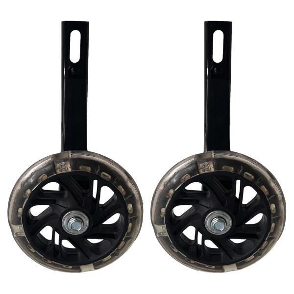 説明:[素材]ライト付き子供用自転車補助輪はポリプロピレン製で.金属製のスチールブラケットを備え.軽量で頑丈な構造です. [サイズ情報]子供用自転車補助輪の直径は11.5cm/4.53インチ.高さは21.5cm/8.46インチです. [機能...