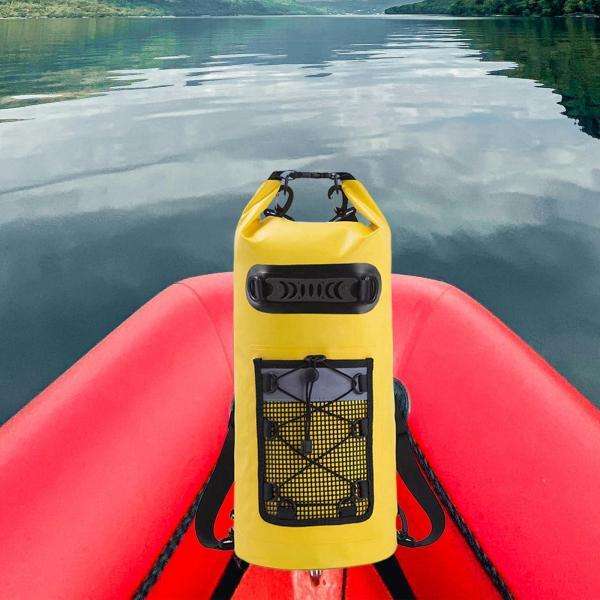 説明:[防水素材]: ドライバッグは500Dpvcメッシュで作られており.優れた湿気保護を提供し.ラフティング.水泳.アウトドアアドベンチャーなどのアクティビティ中に持ち物を乾燥した安全な状態に保ちます. [大容量]:フローティングバックパ...