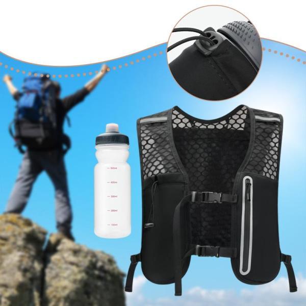 説明:[反射デザイン]:このアウトドアハイキングバックパックは軽量設計で.冒険中の持ち運びに便利です.反射ストリップが付いているので.夜間のランニング時の視認性と安全性が向上し.車両からの視認性を高めます. [効率的な収納]:ハイドレーショ...