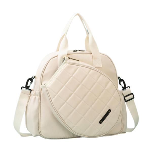 説明:[スタイリッシュなデザイン]テニスバッグはスタイリッシュなデザインで.男性にも女性にも適しており.テニス.バドミントン.ジム.日常使いに最適です. [取り外し可能な調節可能なストラップ]テニス ラケット バッグには調節可能なショルダー...