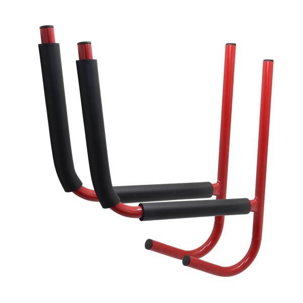 説明:[素材]: カヤックウォールハンガーはスチールとEVA素材で作られており.頑丈で安定しており.長寿命です. [幅広い用途]: カヤックウォールマウントは.サーフボード.パドルボード.カヤック.カヌーの保管に適しており.倉庫.ガレージ....