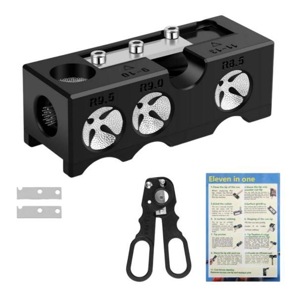 説明:[商品]: このビリヤードプールキューチップ交換キットは.ビリヤード愛好家に最適です.キューチップを良好な状態に保つことで.打撃体験が向上します. [11 in 1多機能ツール]: このプロフェッショナルキューチップ修理キットは.切断...