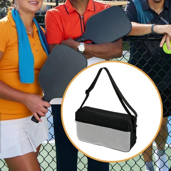 説明:[大容量ピックルボールバッグ]: 広々としたメインコンパートメントは.複数のピックルボールパドル.ボール.ウォーターボトル.タオル.その他のゲームに必須のアクセサリーを収納できるように設計されています. [高品質素材]: ポータブルピ...