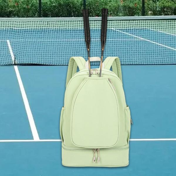 説明:[広々としたデザイン]: この多用途バックパックは.ラケットを最大3本収納できるよう設計されており.テニス.バドミントン.スカッシュ.ピックルボール愛好家に最適です.大容量で.必需品をすべて楽に持ち運べます. [専用シューズコンパート...