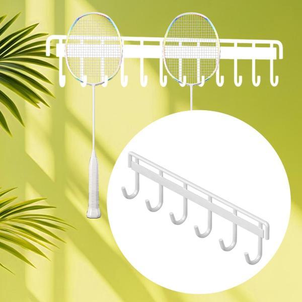 説明:[頑丈な構造]: このテニスラケット収納ラックは.摩耗を最小限に抑えるために頑丈な金属で作られており.簡単に壊れず.スポーツ用品を安全に保管できます. [省スペース設計]: 壁掛け式バドミントンラケットホルダーは.テニスラケットやバド...
