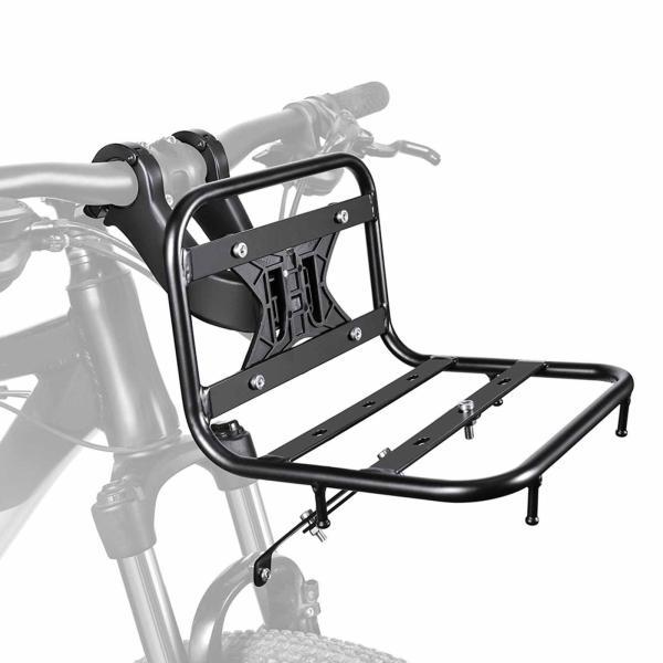 説明:[高強度アルミ合金]: 高級アルミ合金素材で作られたこの自転車フロントラックは頑丈で安定しており.最大15kg/33ポンドまでの荷重に耐え.長距離サイクリングやヘビーデューティーなニーズに適しています. [互換性]: フロントフォーク...