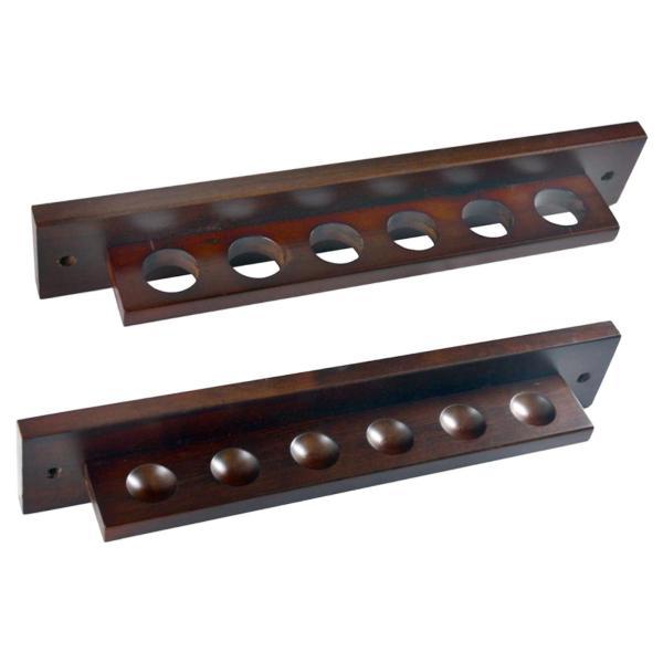 説明: [プレミアム素材]プールキューラックは無垢材で作られており.耐久性とインテリアに優雅さを添えます. [コンパクトな容量]14.57インチx2.52インチのこのプールキューホルダーは.壁のスペースを占有することなく最大6本のキューを収...