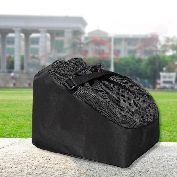 説明: [多用途]: ローラースケート.アイススケート.スキーブーツの収納に最適で.ギアを整理して保護します. [通気性]: オックスフォード生地とメッシュ生地で作られており.優れた通気性を確保し.臭いの蓄積を防ぎます. [素材]: 丈夫で...