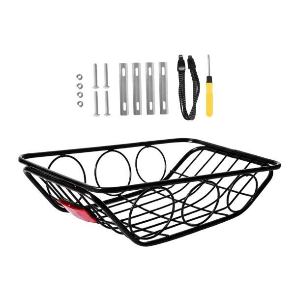 説明:[広々とした]49cm x 32cmのこの自転車用リアバスケットは.自転車にフィットするコンパクトなデザインを維持しながら.必需品を収納するのに十分なスペースを提供します. [高品質金属]高品質の炭素鋼で作られた自転車リアラックバスケ...