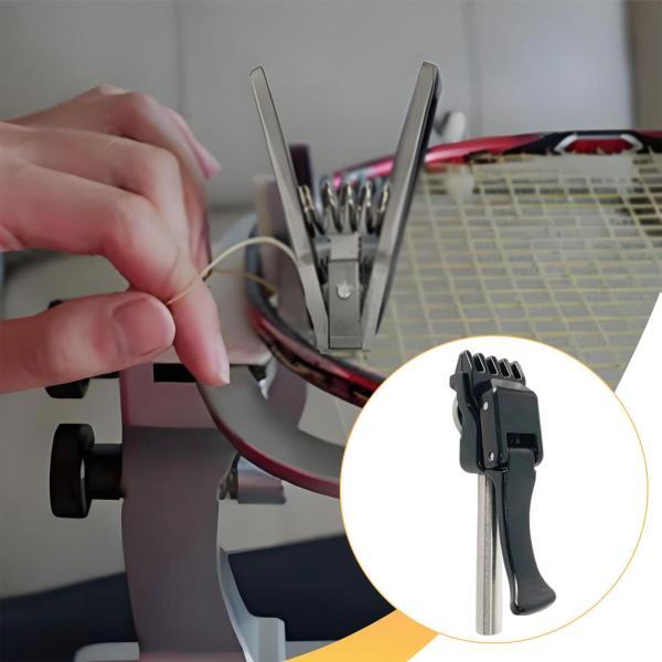 説明: [安全なグリップ]: 5歯の精密クランプ設計により.弦をしっかりと安定して保持し.弦を張る際の滑りやずれを効果的に防止します. [素材]: テニスストリングクランプは亜鉛合金とステンレス鋼で作られており.優れた強度.耐摩耗性.長期的...