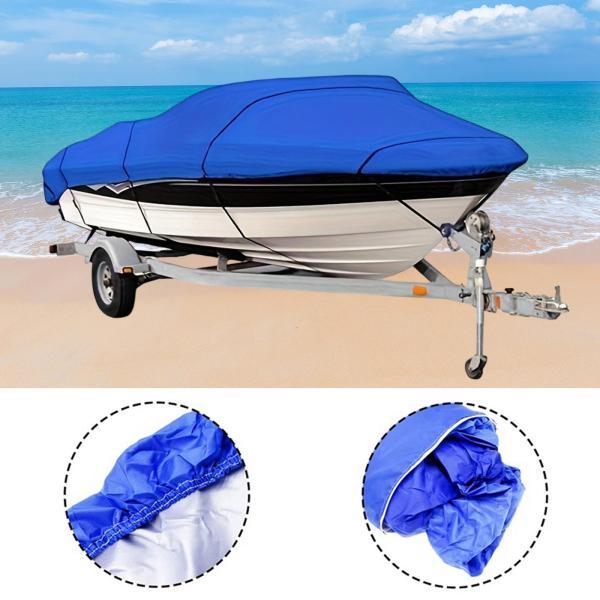 説明: [耐久性]アップグレードされた210Dオックスフォード布で作られたこのボートカバーは.優れた強度と摩耗に対する長期的な保護を提供します. [防水]高度な生地コーティング技術により防水性能を最大限に高め.雨やあらゆる天候から確実に保護...