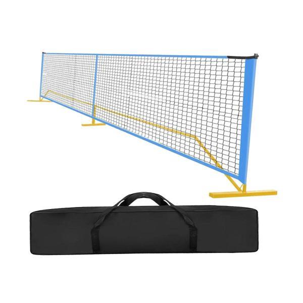 説明: [素材]ポリエステル.オックスフォード布.金属素材で作られたピックルボールネットは.耐摩耗性.頑丈さ.壊れにくさを備え.あらゆる気象条件で長期的な安定性と信頼性の高いパフォーマンスを保証します. [ポータブルデザイン]: パッケージ...