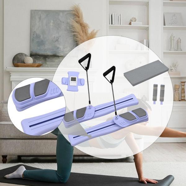 説明: [多機能フィットネス機器]: この分割スタイルのピラティスボードは.簡単に収納および持ち運びできるように設計されており.多目的なトレーニング体験を提供し.多くのスペースを取らずに家庭での使用に適しており.魅力的で効果的なホームフィッ...