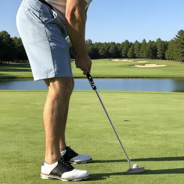 説明: [クラシック]クラシックなゴルフパター.練習やプレー中に最適なコントロールを求めるほとんどの男性ゴルファーに適しています. [素材]このゴルフパターは.耐久性を高め.洗練されたプロフェッショナルな外観を実現するために.高品質のステン...