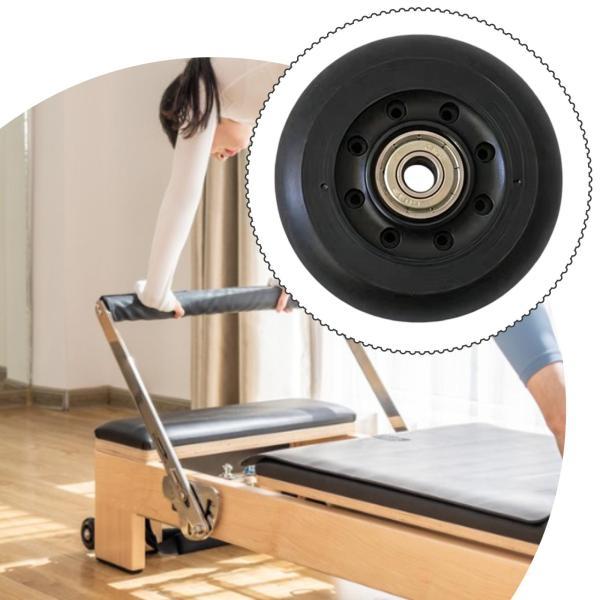 説明: [ユニバーサルフィット]70mm標準サイズは.ほとんどの主流ピラティスリフォーマーベッドレールシステムと互換性があり.簡単に交換およびアップグレードできます. [滑らかで静音]高弾性プーリーにより.静かでスムーズな回転を実現し.集中...