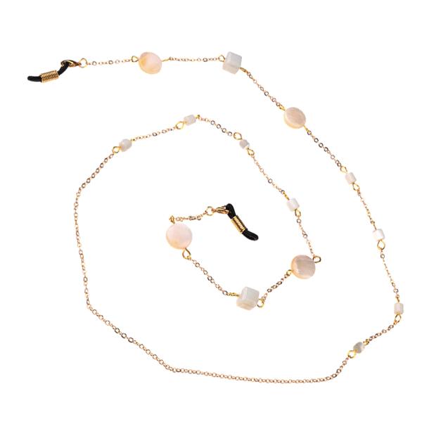 説明:材質:合金メインカラー:ゴールドコードの長さ:約. 78cm/30.71インチアイウェアの端にゴム製のループが付いているので.簡単に取り付けることができます.アイウェアを紛失することなくしっかりと固定してください.老眼鏡.サングラス....