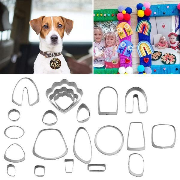 サイズチャート:サイズ:18x9.5x2.2cm/7.09x3.74x0.87インチパッケージに含まれるもの:1セットイヤリングカッティングモールド...