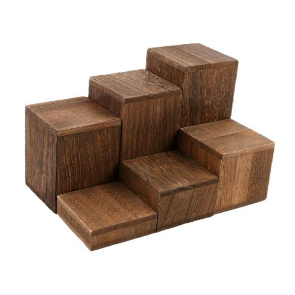 説明: [多用途]: この木製ディスプレイスタンドセットでカウンタートップのスペースを最大限に活用しましょう.コレクション用のフィギュア.デザート.小さなポット.化粧品などを展示するのに最適です. [幅広い用途]: 家庭.レストランのキャビ...