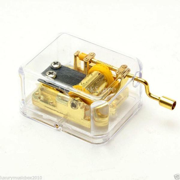 説明： 材質：アクリル、亜鉛合金カラー：ゴールド長さ（付属ハンドル）：約。 8センチメートル/ 3.14 '\' \ 外形寸法（幅x高さ）：約。 '\' \ 5×3センチメートル/1.96のx 1.18 チューン：エーデルワイス使用方法：音...