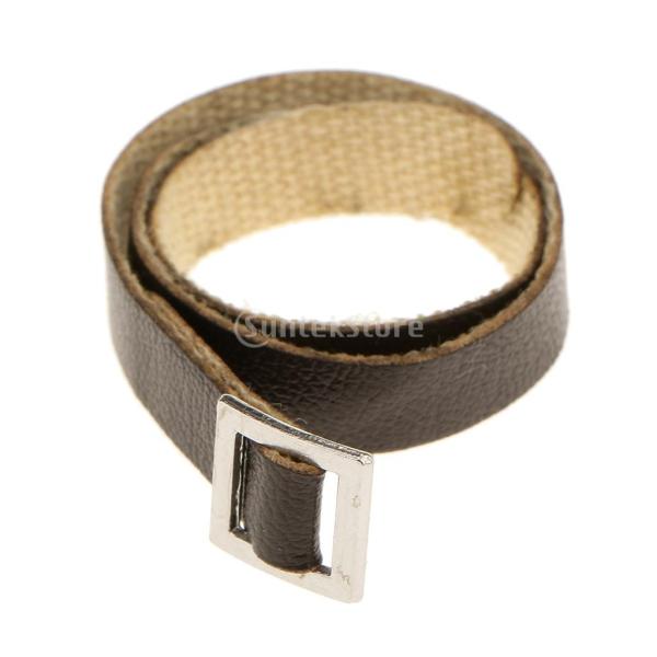 説明：  12「男性図ボディおもちゃのために1 /第六ブラウンPUレザーウエストベルトフィットそれは12インチKumik、Phicen、ホットトイズ男性像に収まります素材：PUレザーカラー：ブラウンサイズ：1/6スケール（フィット12 "ア...