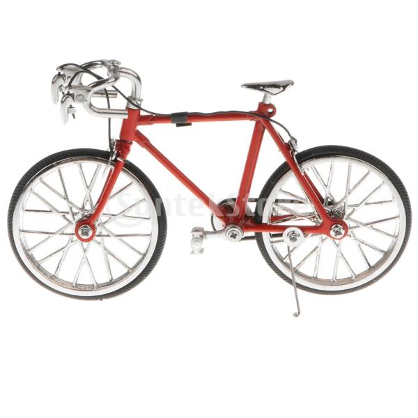 説明: 100％の新品と優れた仕上がりと 1:16ダイキャストレーシングバイクモデルレプリカ自転車玩具子供用ギフト、コレクション、また人形の家への素敵なアイテムのための良いアイテムスケール：1:16 材質：合金赤色サイズチャート: L×W×...