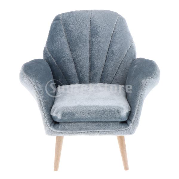 説明: 1/6スケールドールハウスミニチュアシングルフランネルソファーカウチアームチェア家具。 優れた技量と絶妙な職人技の美しいデザインはそれを魅力的にします。  1/6ドールハウス、1：6アクションフィギュア、1/6 BJDドール、または...