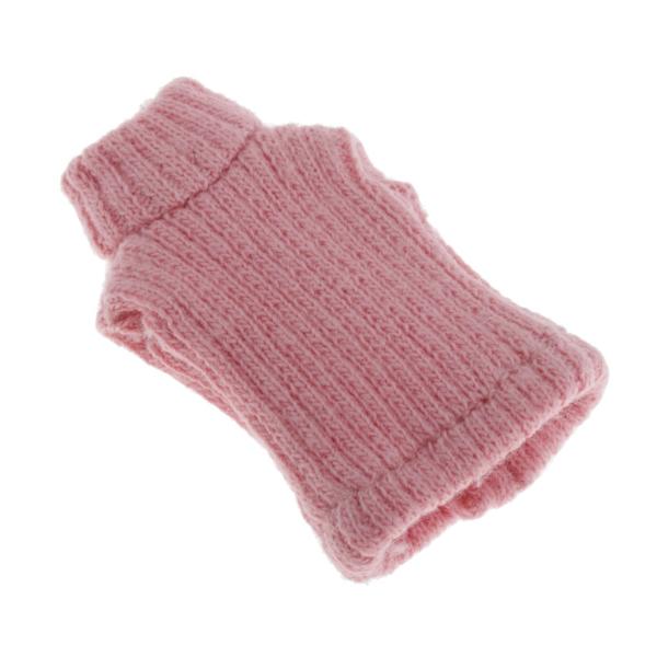 Descrion:Fashion Hand Knitted Turtle Ne Sleeveless Sweater Vest Clothes Accessory.Fits for 12cm dolls; for 1/12 BJD, for...