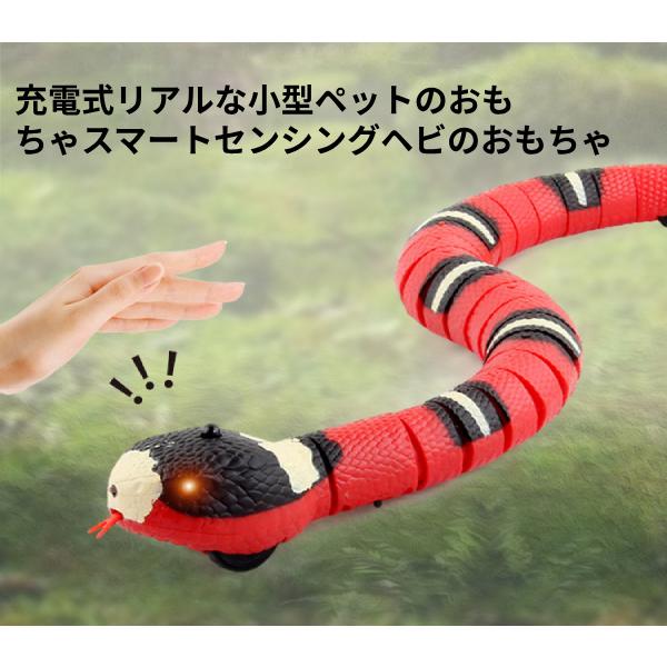説明:[センシングヘビのおもちゃ]:リアルな外観と柔軟なボディを備えたリアルなヘビのおもちゃは.非常に興味深く.猫.ペット.または子供が遊ぶのに非常に適しています.[自動障害物回避]:電気感知猫おもちゃヘビ.S字型の這い.障害物に遭遇すると...