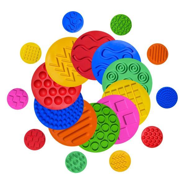 説明:[素材]: 感覚マットはシリコン製で.非常に丈夫で子供が遊ぶのに適しています.子供の触覚に安全な表面を提供します. [サイズ]: 感覚シリコンマットの直径は10cm(小サイズ)と25cm(大サイズ)で.小さな手足が触れるのに適していま...