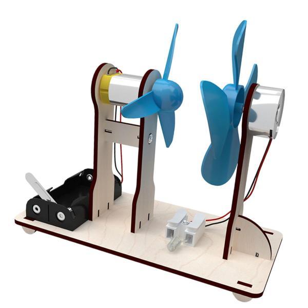 説明:[子供教育玩具]:非常に楽しい科学のおもちゃの風の発電機.子供は自分で集まることができます.素晴らしいDIYプロジェクト DIYキットテクノロジー小さな発明.それは素晴らしい親子の建物のプロジェクトとパズルおもちゃは.親が子供と一緒に...