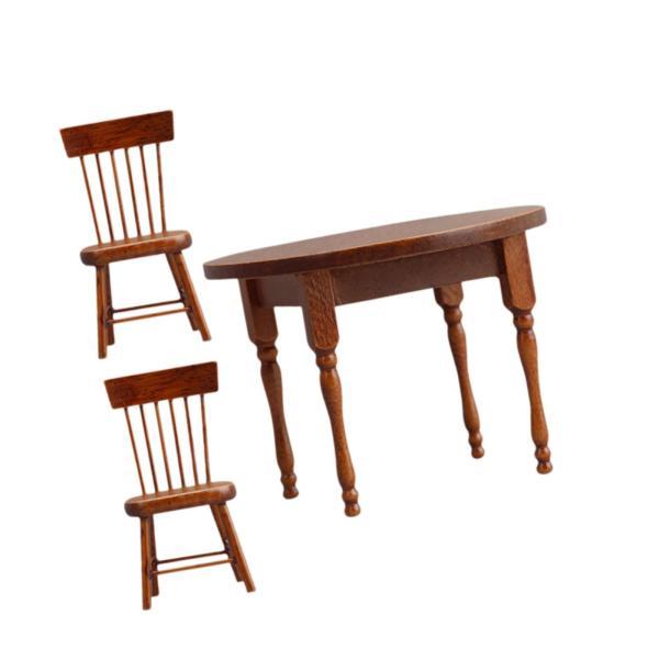 説明:[ドールハウス装飾アクセサリー]: 1:12ドールハウスアクセサリー家具セット.生活シーンを演出し.ドールハウスをよりリアルに演出します. [高品質の木製職人技]: 木材で作られたこのドールハウスダイニングセットは.頑丈な構造で精巧に...