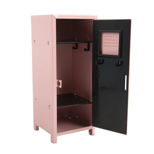 説明:[多用途収納ソリューション]: この金属製のデスクトップ収納キャビネットは.さまざまな小物を効率的に整理できるように設計されており.2段の棚が付いた広々とした内部コンパートメントを備えています.化粧品.鍵.銀行カード.宝石.文房具の保...