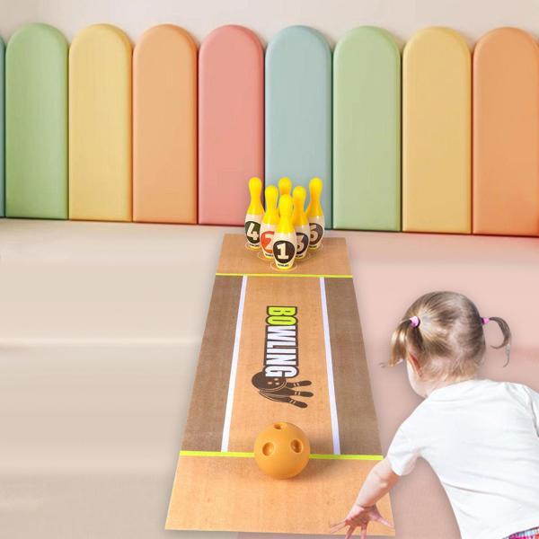 説明:[インタラクティブな家族の楽しみ]: このボーリングセットは.屋内での家族の絆とインタラクティブな遊びに適しており.親子で一緒にボーリング競技の興奮を楽しむことができます. [素材]: ポリプロピレンとナイロンで作られたこのセットは....