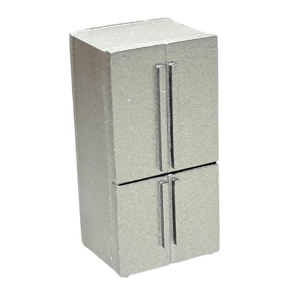 説明: [1/64スケール冷蔵庫モデル]この1/64スケール冷蔵庫モデルは.高品質の樹脂製で.リアルなデザインでミニチュアジオラマシーンに本物らしさを加えます. [詳細な冷凍庫構造]大型冷凍庫モデルは.ドアパネルなどの細かいディテールが特徴...