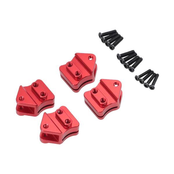 説明: [互換性]: リモートコントロールカー用に特別に設計されており.適切なフィット感と信頼性の高いパフォーマンスを保証します. [高品質素材]: リーフスプリングマウントハンガーは高品質のアルミニウムから作られており.これらのリーフスプ...