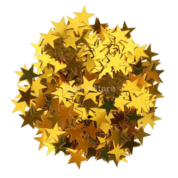 説明： 繊細な5点星形の色とりどり、きらきらと輝きのあるスターの色とりどりのも、招待状、ギフトバスケット、好きなバッグに入れるのが楽しいです。 結婚式、クリスマス、birthday、パーティー、カーニバル、家庭や庭の装飾のための素晴らしいア...