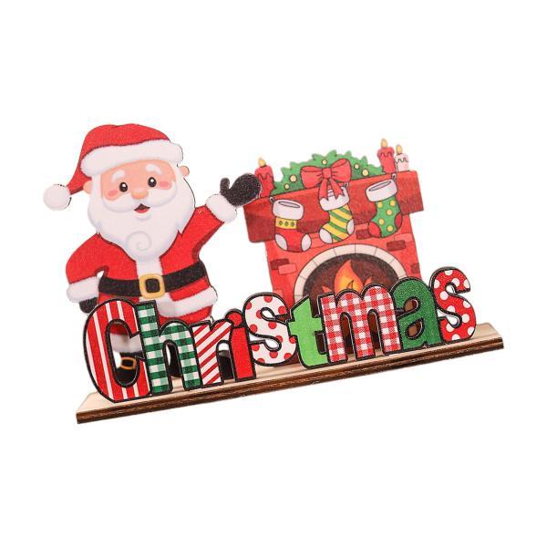 説明:[プレミアム素材]:クリスマスデスクトップ装飾は主に木製素材で作られており.丈夫で高品質.手触りが快適で.再利用でき.長寿命です.[絶妙で美しいデザイン]: クリスマス木製デスクトップオーナメントの全体的なデザインはクリエイティブでカ...