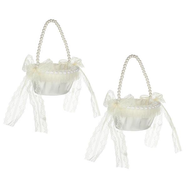 説明:[ウェディングフラワーガールバスケット]: パッケージには.結婚式に欠かせないアクセサリーであるフラワーガールバスケットが2個含まれています.[プレミアム素材]: この素朴なフラワーガールバスケットは信頼性の高いサテン素材で作られてお...