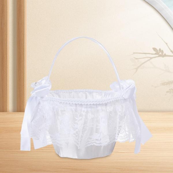 説明:[フラワー ガール バスケット ウェディング用]: フラワー ガール バスケットは.ロマンチックな結婚式の装飾アクセサリーで.細かい細工が特徴で.高貴です[ウェディング バスケット]: フラワー バスケットは.花やバラの花びらを入れる...