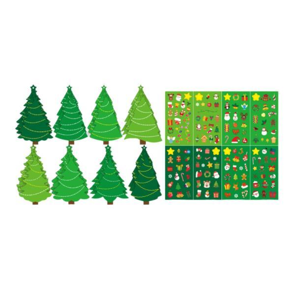 説明:[ホリデークラフトの楽しみ]: 24枚の漫画クリスマスツリーをテーマにしたカードを作成するために必要なものがすべて含まれており.家族全員で楽しく魅力的なホリデーアクティビティに最適です. [素材]: このクラフトキットには.紙カード2...