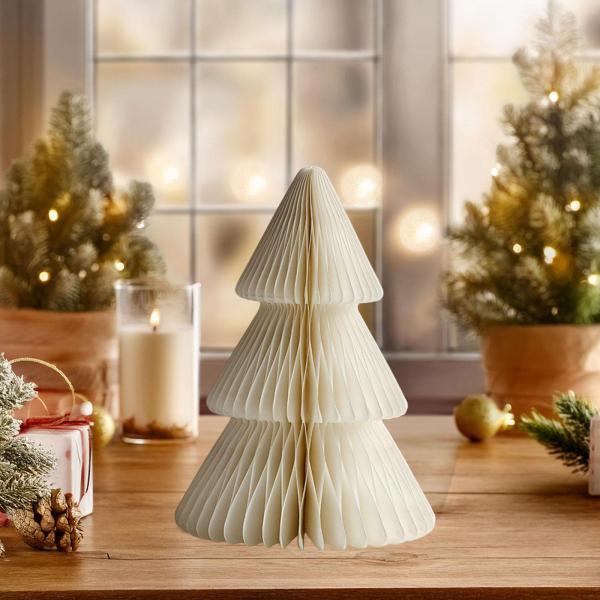 説明: [クリスマスデコレーション]: ユニークな3Dハニカムクリスマスツリー構造が展開して.層状のクリスマスツリーの形を作り.クリスマスのお祝いに豊かで暖かいお祭りの雰囲気を加えます. [プレミアム素材]: 高品質の紙で作られたこのクリス...