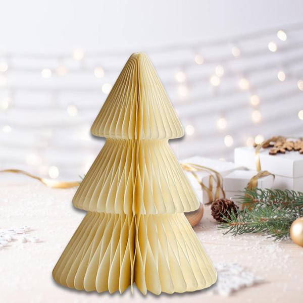 説明: [クリスマスデコレーション]: ユニークな3Dハニカムクリスマスツリー構造が展開して.層状のクリスマスツリーの形を作り.クリスマスのお祝いに豊かで暖かいお祭りの雰囲気を加えます. [プレミアム素材]: 高品質の紙で作られたこのクリス...