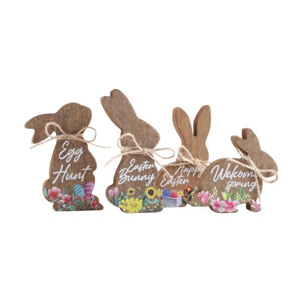 説明:[バニーサイン]このバニーブロックであなたの創造性を解き放ちましょう.ユニークなイースターデコレーションを作るのに最適です. [プレミアム素材]高品質のMDFボードで作られたこれらのオーナメントは.頑丈で軽量で.DIYプロジェクト中に...