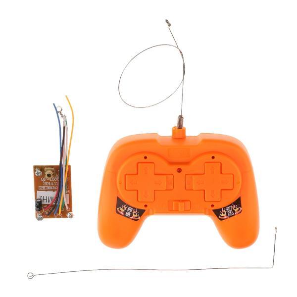 説明:送信機電源:単三電池.電圧:3V27MHzユニバーサルリモコンレシーバー:DC4.5-6V.電圧:3V材質:プラスチック電池は含まれていませんコントローラーサイズ:約120x85x45mm / 4.68x3.32x1.76inchレシ...