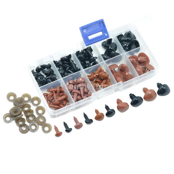 説明:良質の素材:カラフルな安全の目や鼻が良質のプラスチック.しっかりして丈夫で耐久性がある.光沢があり.滑らかに作られています.貯蔵と持ち運びに便利な.洗濯機は目が脱落するのを防ぐことができます幅広い用途:これらの混合プラスチック安全目は...