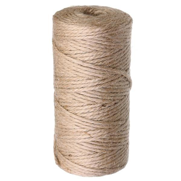 説明:素材：ジュートロープビンテージ風のツイーン・ベルベット・ジュート・ロープ・コード。 耐久性と滑らかなソフトタッチ。 生分解性でリサイクル可能な繊維で作る DIYの写真の壁の工芸品、ガーデニング、フローリスト、結婚式の装飾またはギフト包...