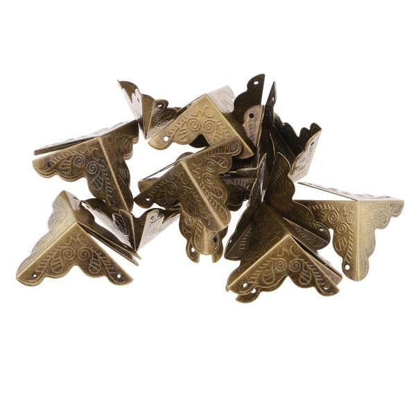 説明:あなたの箱や木箱が傷つくのを防ぐ. レトロな色彩とデザインは.あなたに違った感覚をもたらし.古き良き時代のファッションと元のアイデアを見事に組み合わせます. ジュエリーギフトボックス木製ケーストランクを保護するために使用ブックコーナー...