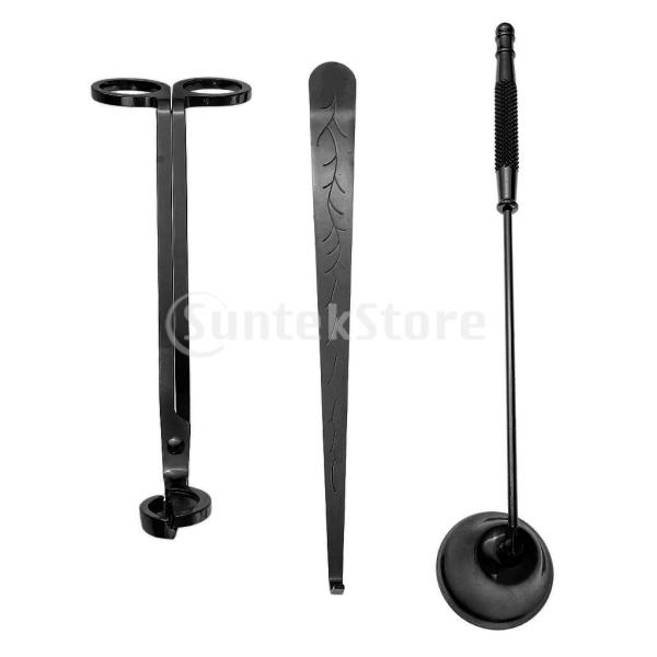 説明:高品質のステンレス鋼で作られたキャンドルアクセサリーセットは.耐久性があり.長持ちします.トリマーは.煤を防ぎ.キャンドルの燃焼時間を追加するために.キャンドルの芯をトリミングすることができます.ディッパーとスナッファーは.ウィックデ...